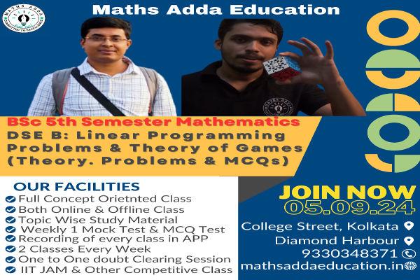Linear Programming Lpp And Game Theory